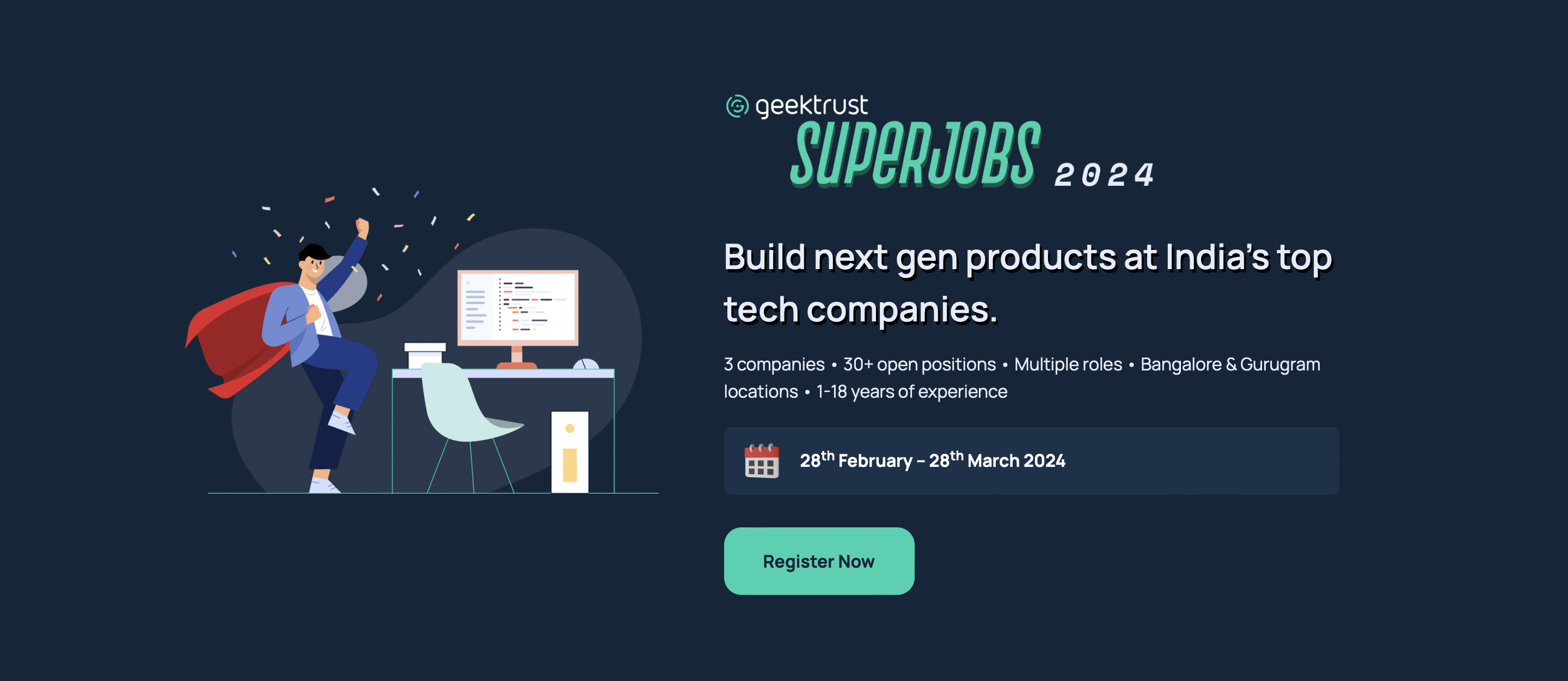 Geektrust | Job Platform for Developers | Code is the new resume